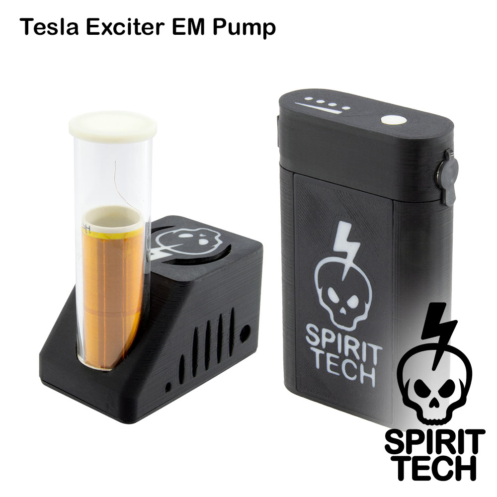 Spirit Tech Tesla Exciter EM Pump with Rechargeable Battery Pack ...