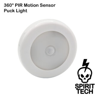 360° PIR Motion Sensor Puck Light - Spirit Tech