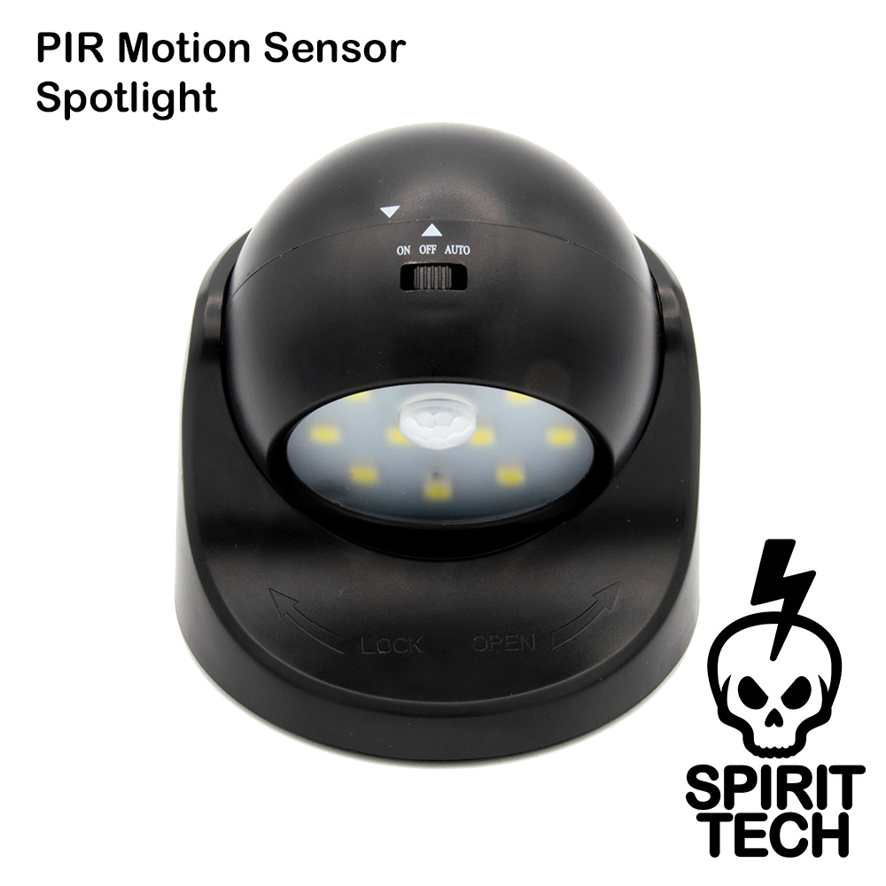 PIR Motion Sensor Spotlight - Spirit Tech