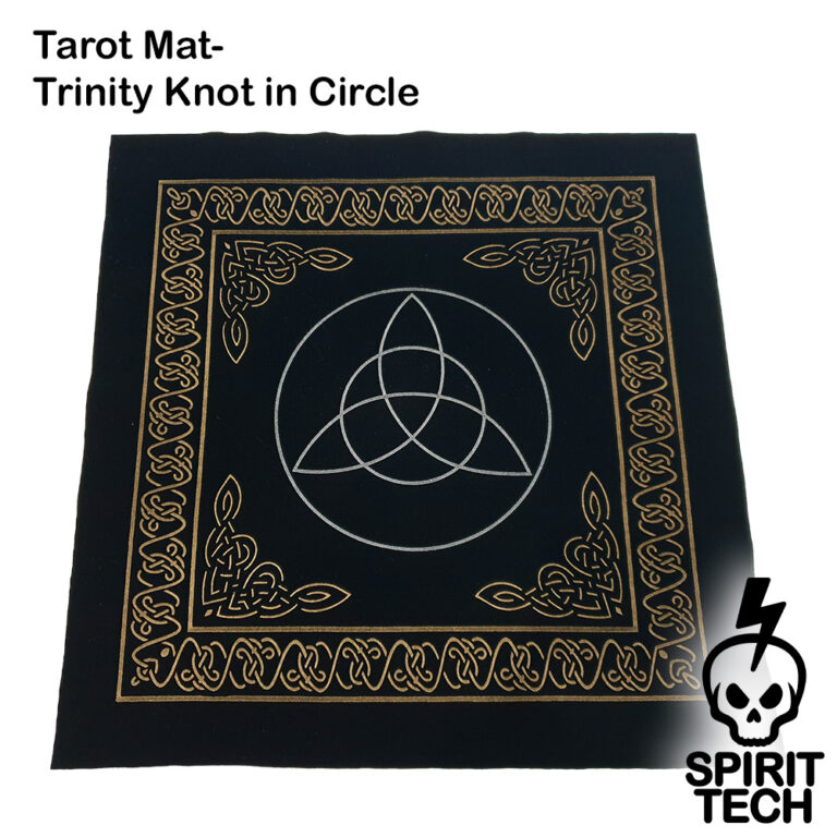Tarot Mat- Trinity Knot in Circle - Spirit Tech