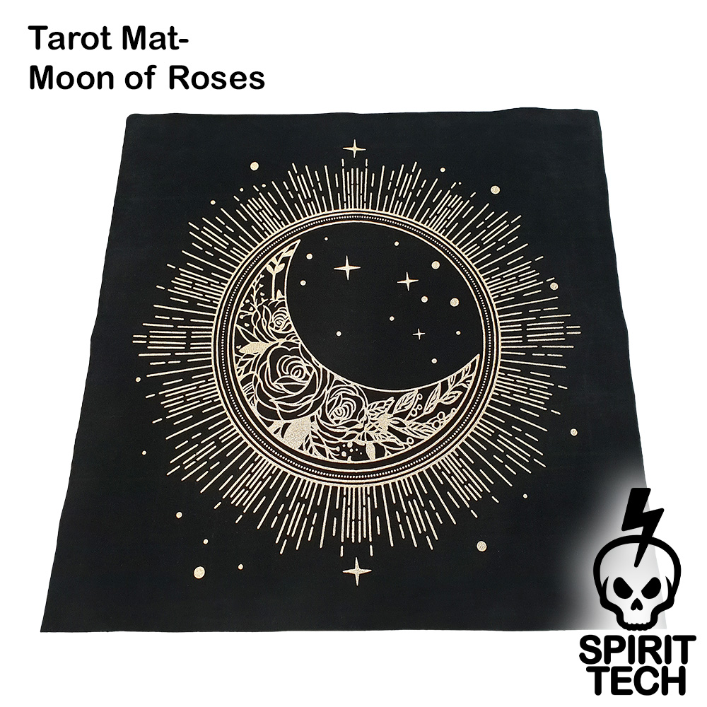 Tarot Mat- Moon of Roses - Spirit Tech
