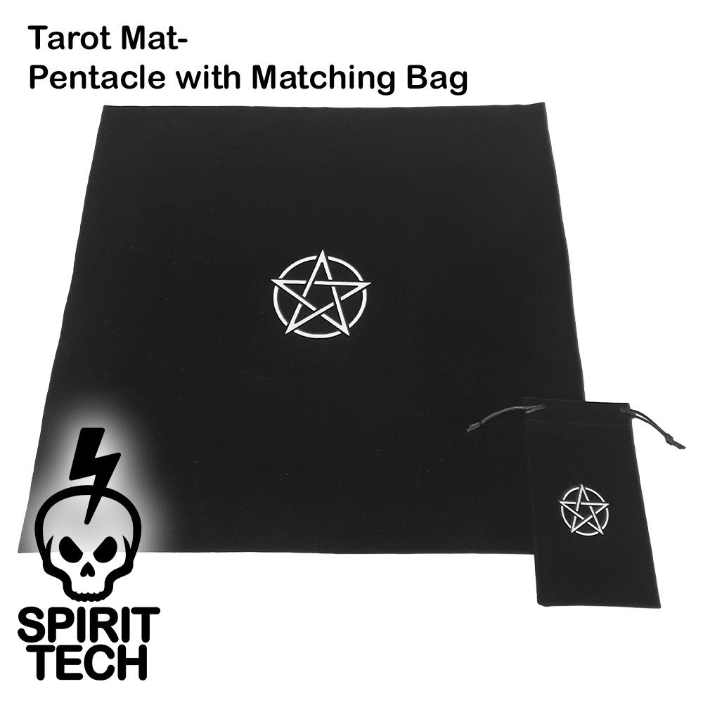 Tarot Mat- Pentacle with Matching Bag - Spirit Tech