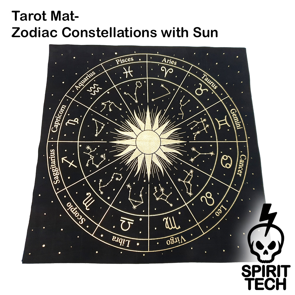 Tarot Mat- Galaxy Flower of Life - Spirit Tech